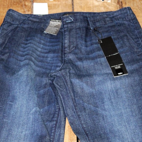 Mossimo Supply Co. | Jeans | Nwt Mossimo Denim Low Rise Trouser | Poshmark